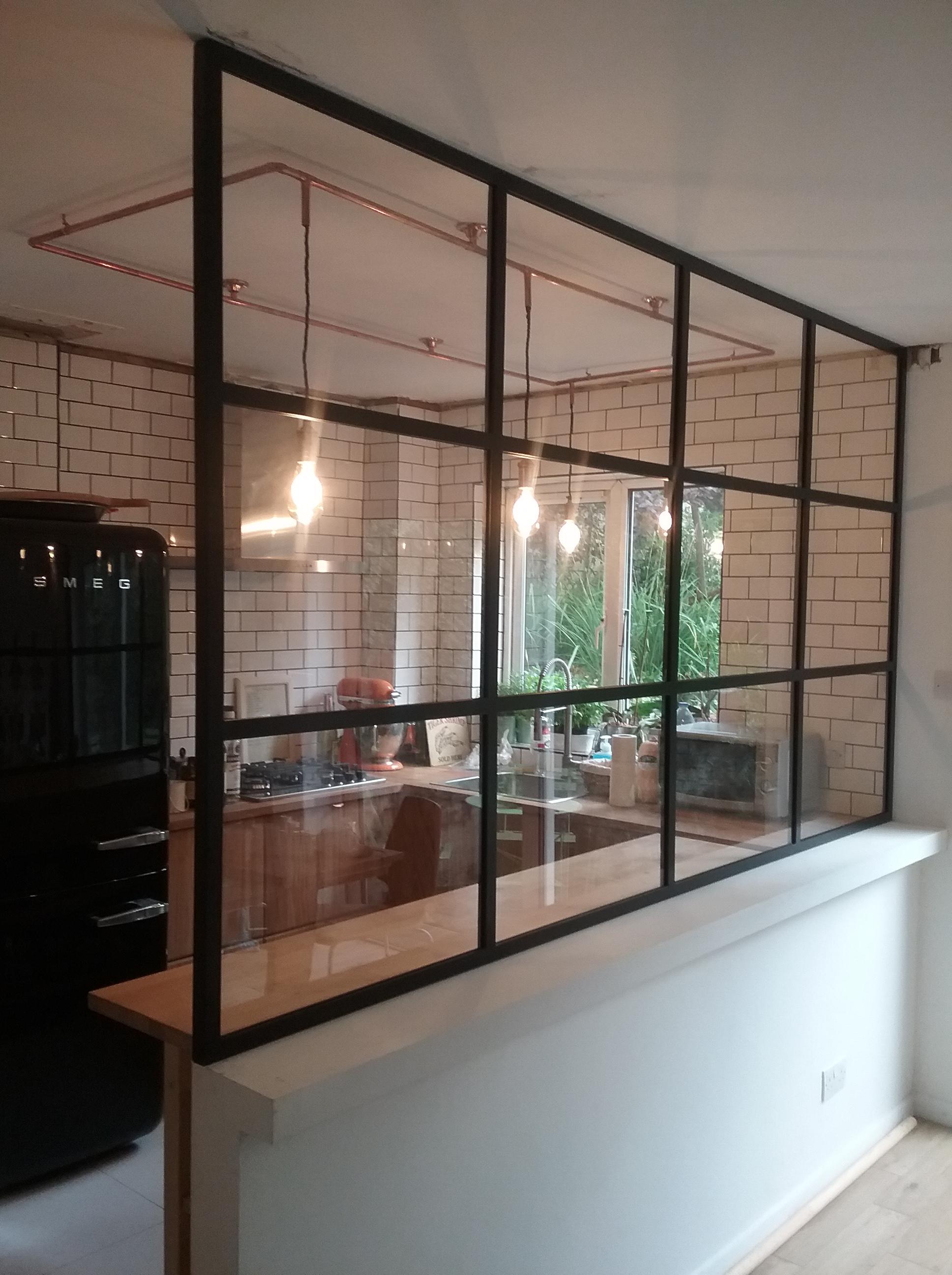 Crittall Style Dividing Panel Taylorbrooks Uk